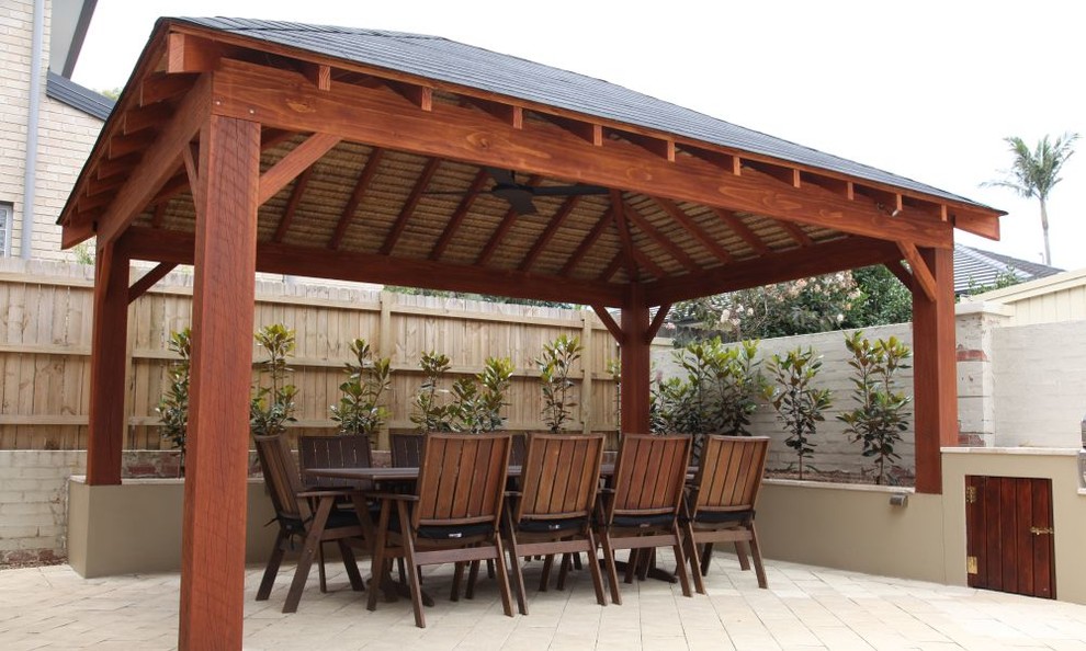 Bali Ashalt shingle huts - Tropical - Patio - Sydney - by Bali Oasis ...