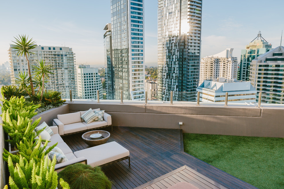 Chatswood Rooftop Garden - Contemporary - Landscape - Sydney - by ...