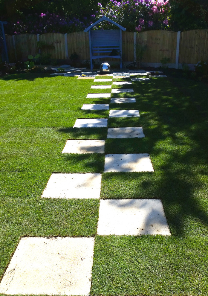 Checker Board Garden - Contemporary - Landscape - Other - by Yorkshire ...
