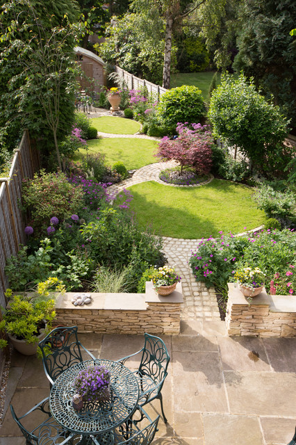 Circular Garden - Traditional - Garden - Cheshire - by Green Tree ...