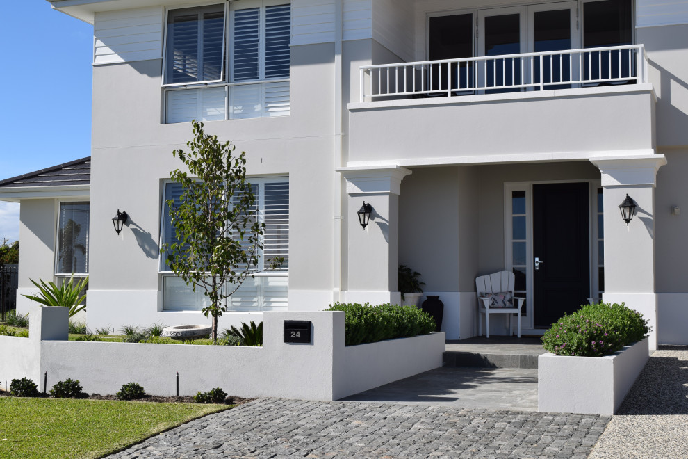 Coastal Hamptons Style Garden - Contemporary - Landscape - Perth - by ...