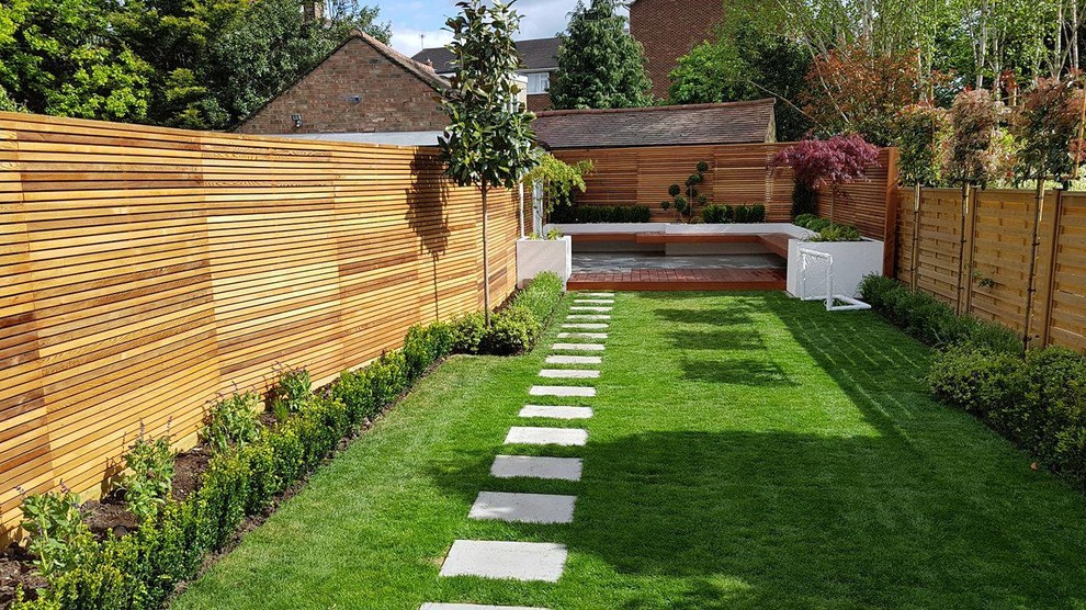 Designed and landscaped garden in Ealing - Contemporary - Landscape ...