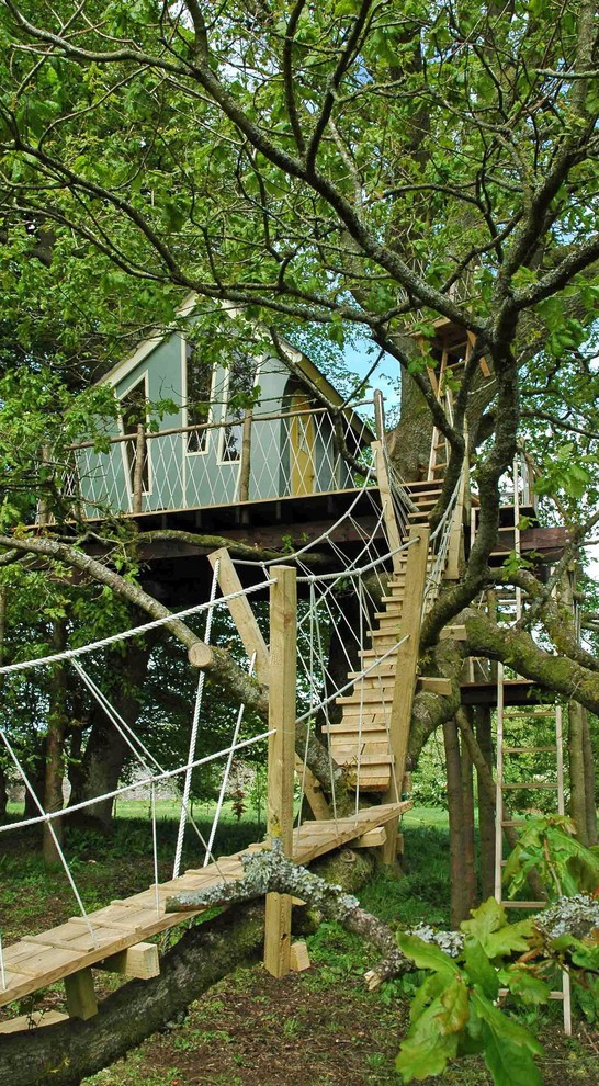 Dr. Zeuss Treehouse in Rural Ireland - Traditional - Landscape - Other ...