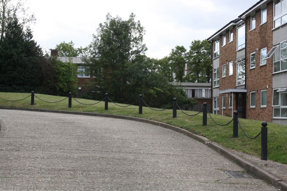 Driveway Chain Link Fencing ARC-220 - Traditional - Landscape - Other ...