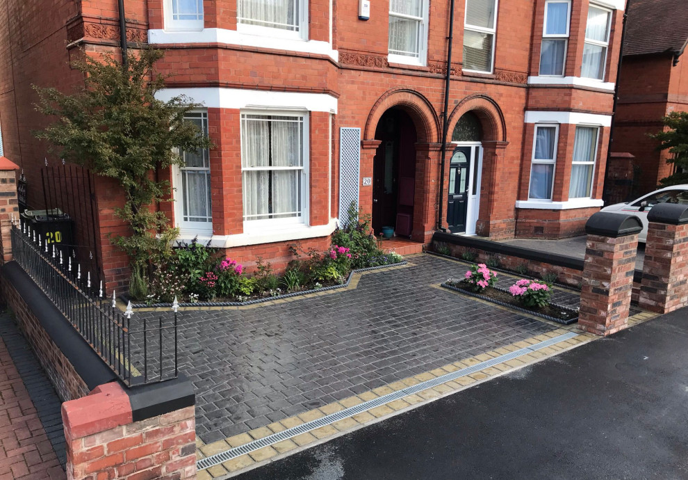 Driveway, Victorian Property, Hoole - Traditional - Garden - Cheshire ...