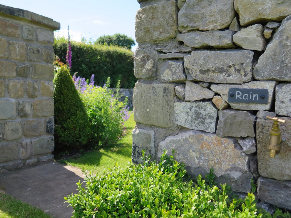 Dry Stone Walled Garden - Traditional - Landscape - West Midlands - by ...