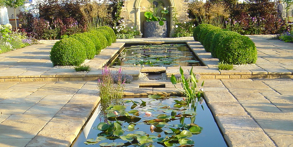 Formal Ponds - Court Garden - Traditional - Garden - Other - by Claudia ...