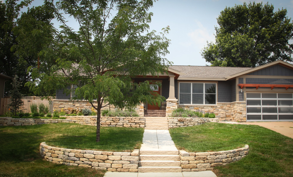 Front yard hardscape - Craftsman - Landscape - Other - by Master ...