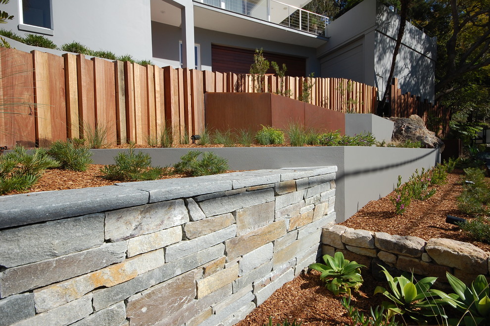 Front Yard Landscape Design - Modern - Garden - Sydney - by Space ...