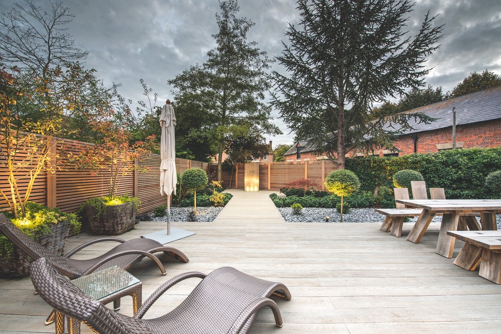 Garden for a barn conversion - Contemporary - Landscape - Oxfordshire ...