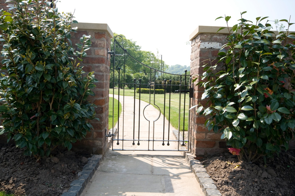 Gates designed by Barnes Walker Landscape Architects, Manchester ...