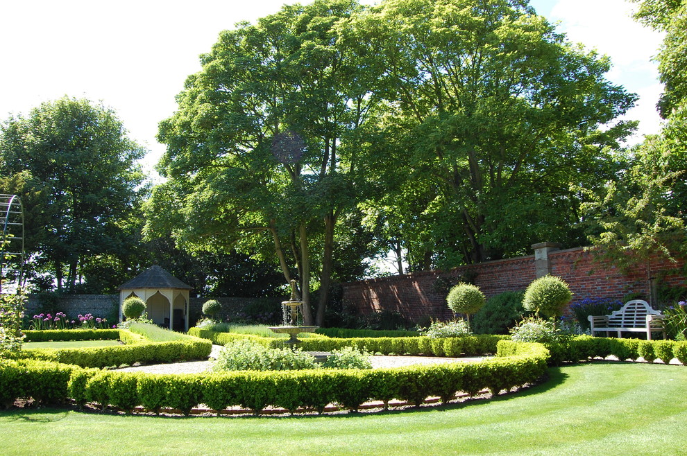 Georgian Garden, Sussex - Traditional - Landscape - Other - by Lizzie ...