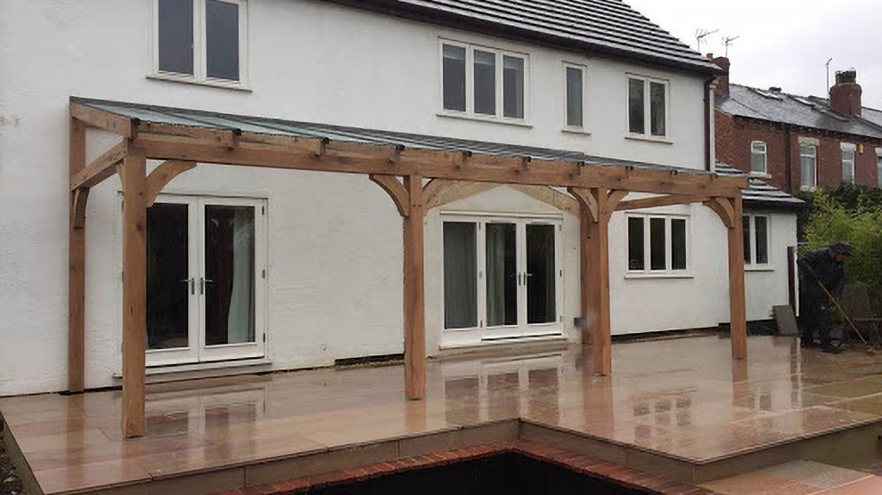 Glass Roofed Verandah - Modern - Landscape - Other - by Oak By Design ...