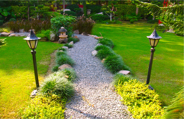 Japanese style landscape - Asian - Garden - Delhi - by Whispering ...