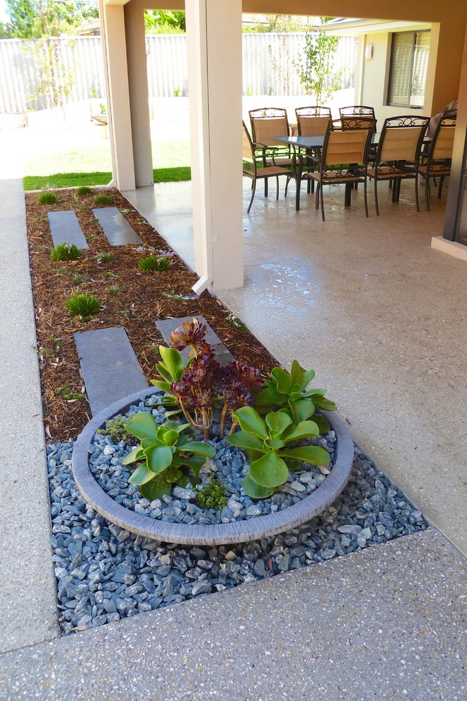 Landscaping perth Vicki's house - Contemporary - Landscape - Perth - by ...