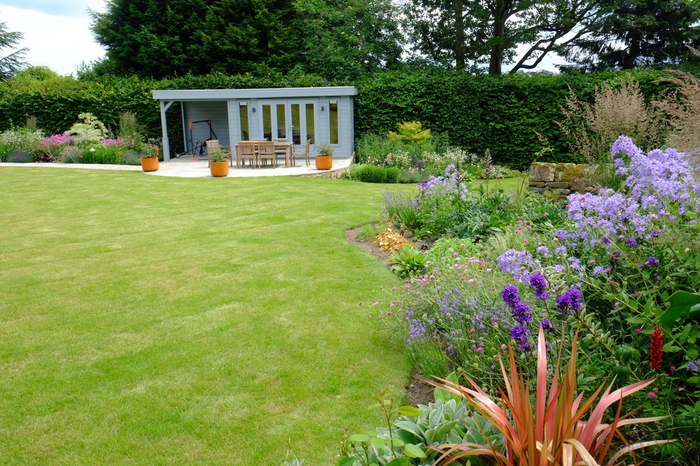 Large Garden for New Build Family Home - Modern - Landscape - Other ...