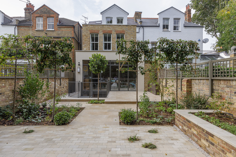 London Garden With Modern Paving - Contemporary - Landscape - London ...