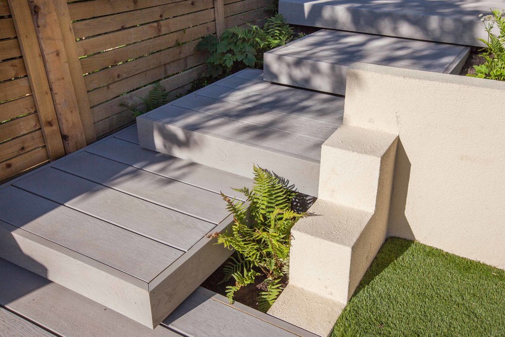Multi-level garden - Contemporary - Garden - Hampshire - by Simon ...