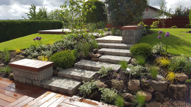 Multi-Level Landscape Design - Contemporary - Garden - Other - by 3D ...