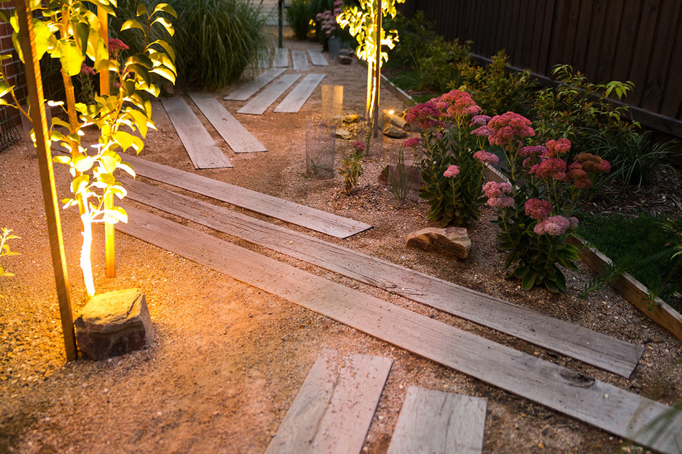 New Home Bush Themed Garden - Contemporary - Landscape - Melbourne - by ...