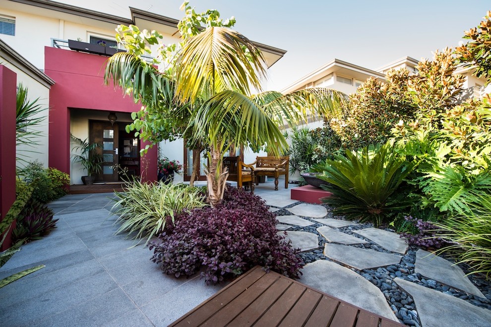 North Beach Courtyards - Contemporary - Landscape - Perth - by ...