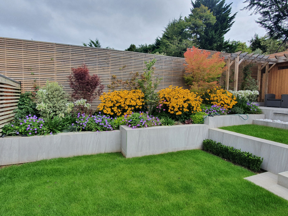 North East London: Garden Renervation and Lighting - Modern - Landscape ...