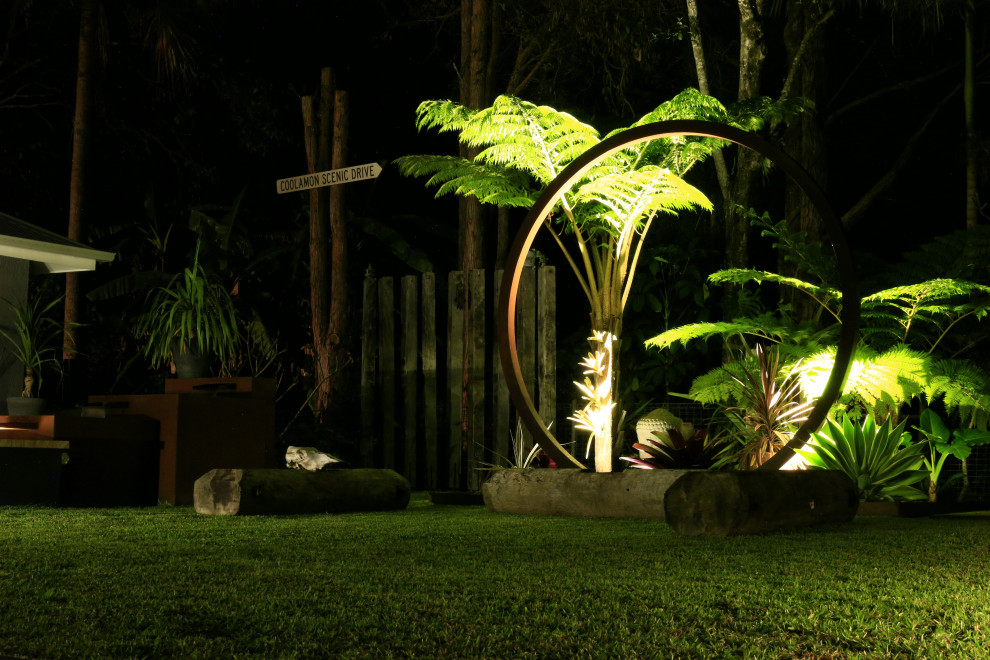 NSW corton steel backyard renovation - Modern - Landscape - Sunshine ...