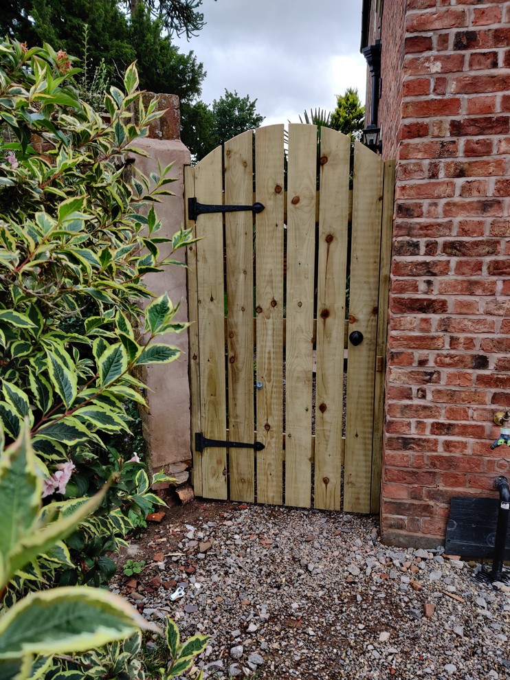 Oak gate with ironmongery - Traditional - Landscape - Other - by Spot ...