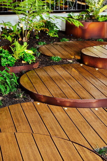 Perth City Commercial Landscape Design & Install - Tropical - Garden ...