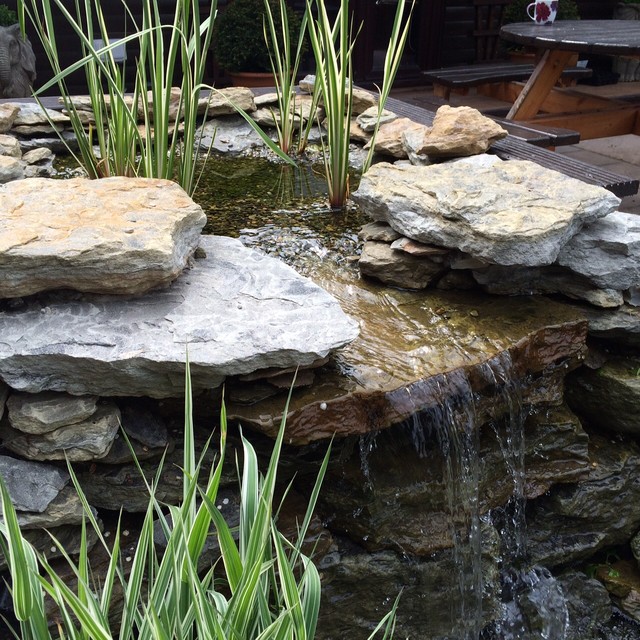 Pond and Water Feature - Modern - Garden - Other - by Abel Landscaping ...