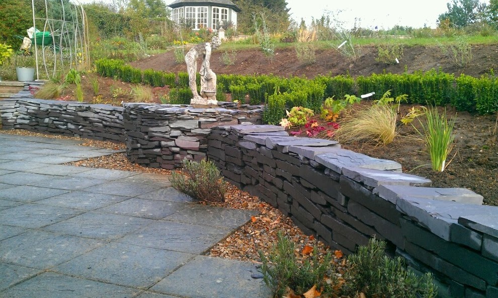 Pond side view - Traditional - Landscape - Other - by Hall Landscaping ...