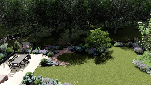 Project | Woodland Edge - Country - Garden - Other - by flaura | Houzz AU