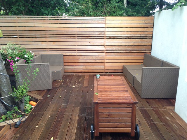 Rear Extension And Garden Design In NW London - Contemporain - Terrasse ...