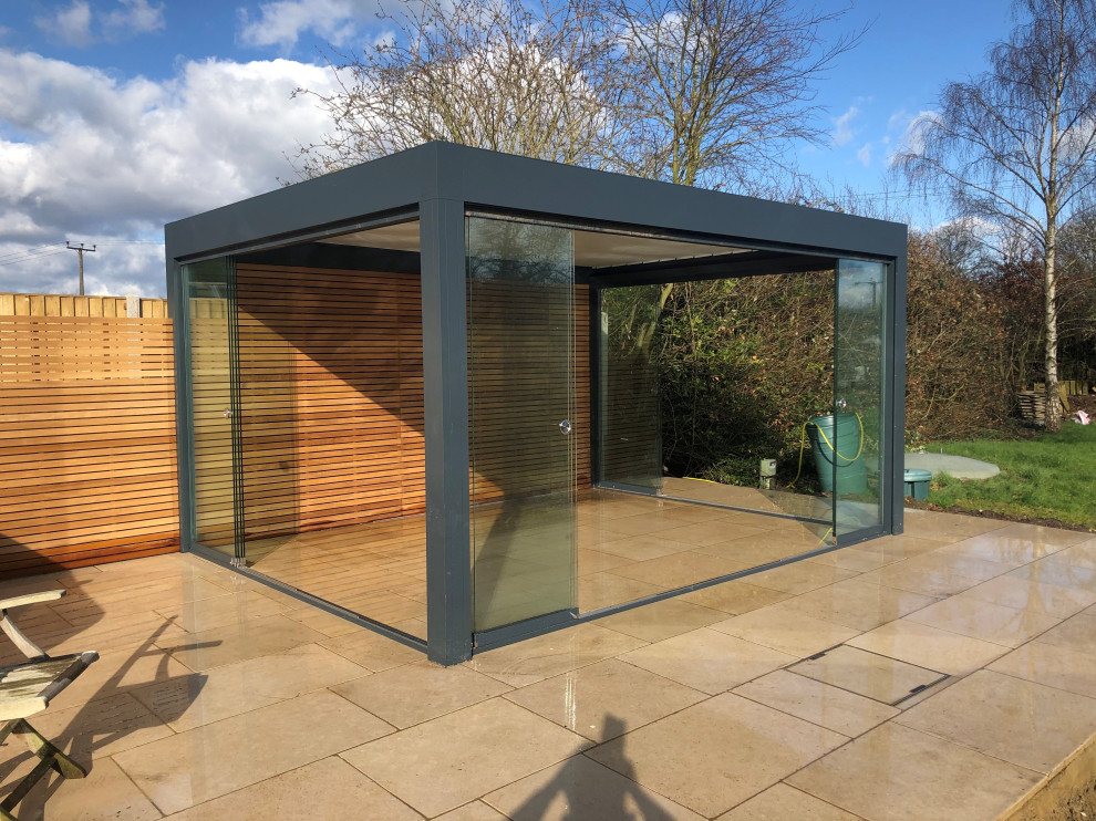 Renson Camargue With Glass Sliding Panel - Landscape - Kent - by Life ...