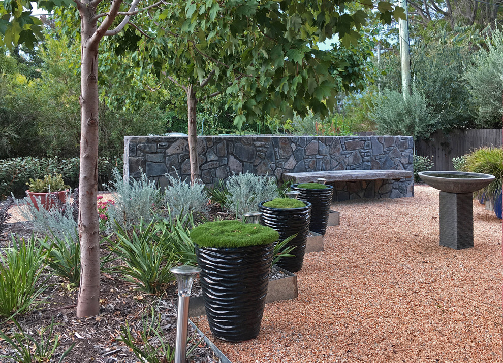 Retirement Garden Renovation - Contemporary - Landscape - Canberra ...