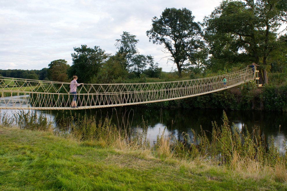 Rope Bridge for an adventurous journey - Eclectic - Landscape - Surrey ...
