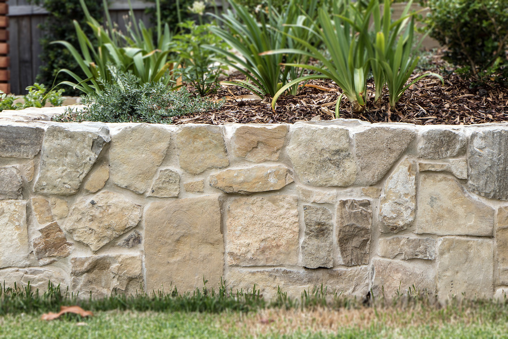 Roseville - Pool Pavers & Stone Wall Cladding - Farmhouse - Landscape ...