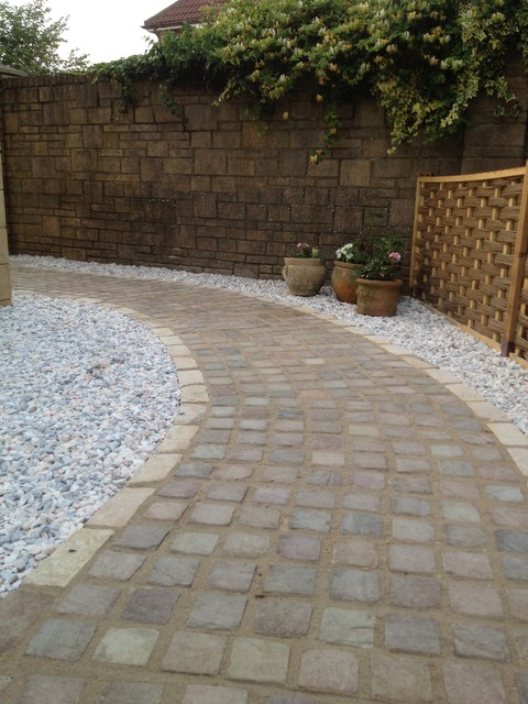 Sandstone Sett Path - Garden - Other - by Green & Gorgeous | Houzz UK