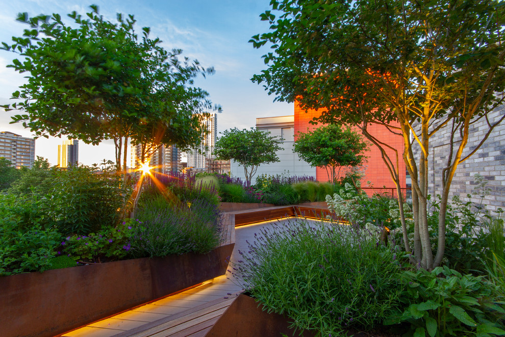 Shoreditch Roof Terrace - Contemporary - Landscape - London - by John ...