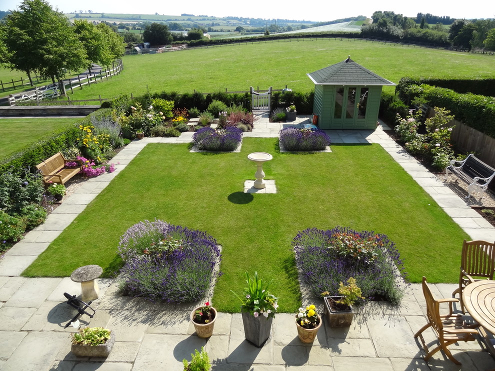 Small Formal Garden Somerset - Traditional - Garden - Other - by ...