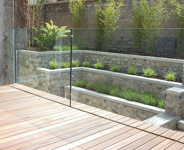 Split Level Garden - Contemporary - Landscape - Dublin - by Inspire ...