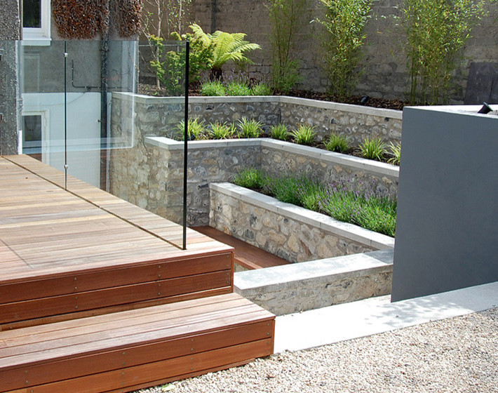 Split Level Garden - Contemporary - Landscape - Dublin - by Inspire ...