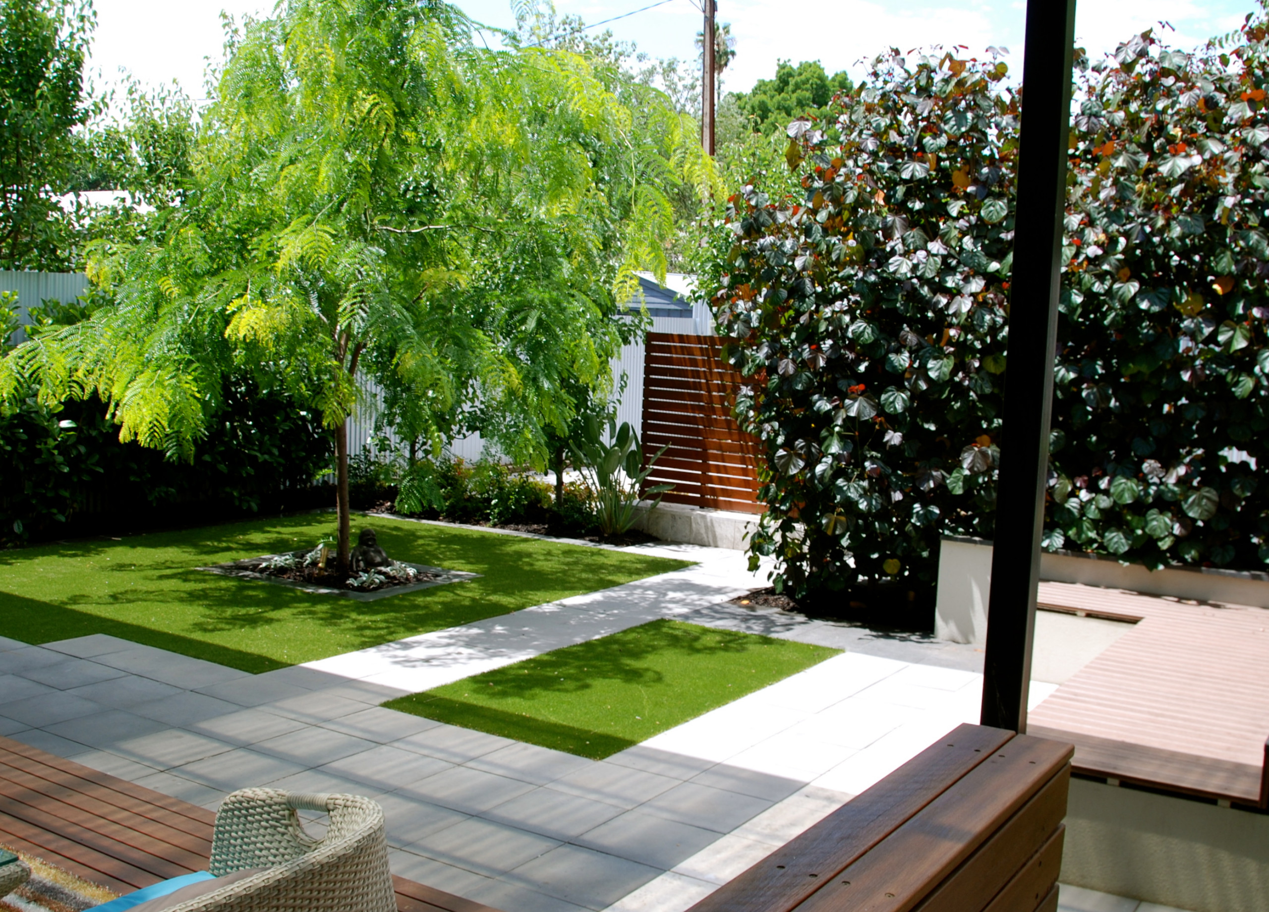 Modernist Landscaping Trees