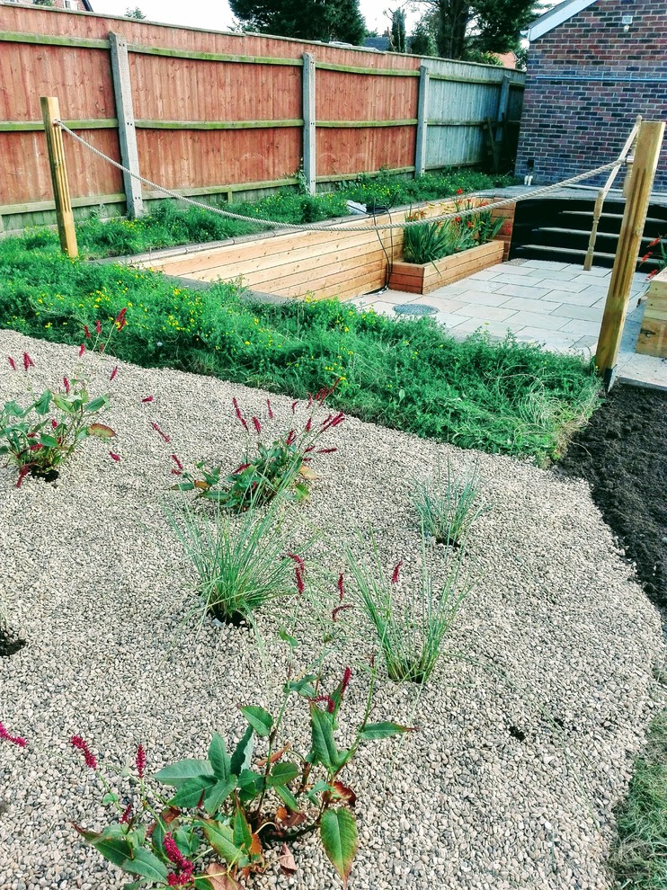 Sunken pond garden - Contemporary - Landscape - Other - by Hall ...