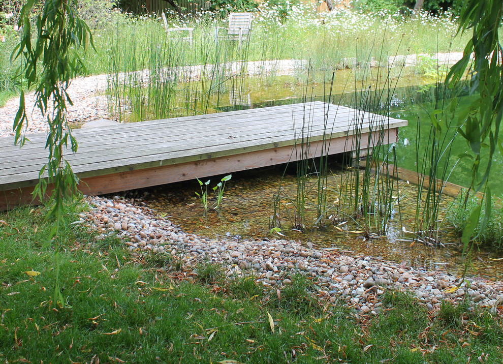 Swimming Pond - Rustic - Landscape - London - by Jane Brockbank Gardens ...