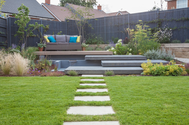The Three Steps to Relaxation - Contemporary - Garden - Hampshire - by ...