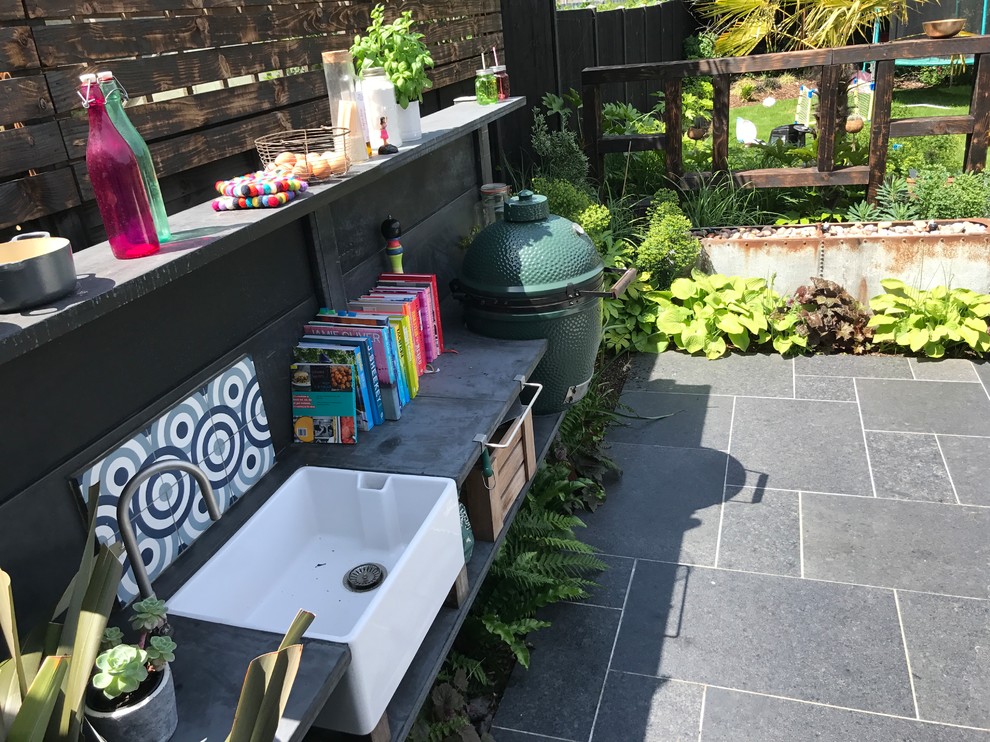 Tropical Family Garden - Redbourn - Contemporary - Landscape ...