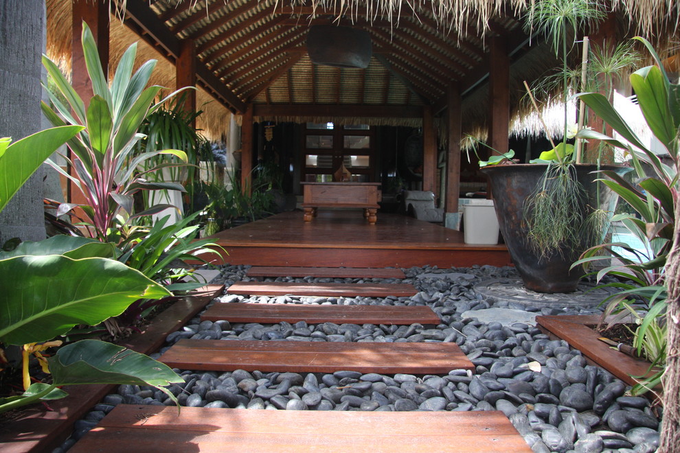 Tropical landscape Design Sample - Tropical - Landscape - Gold Coast ...