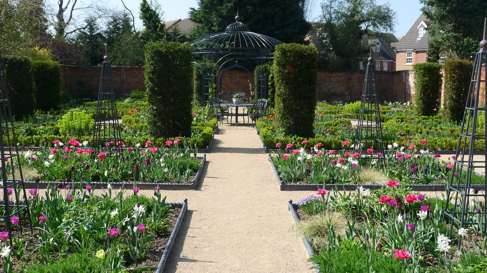 Victorian country house garden - Victorian - Landscape - Other - by ...