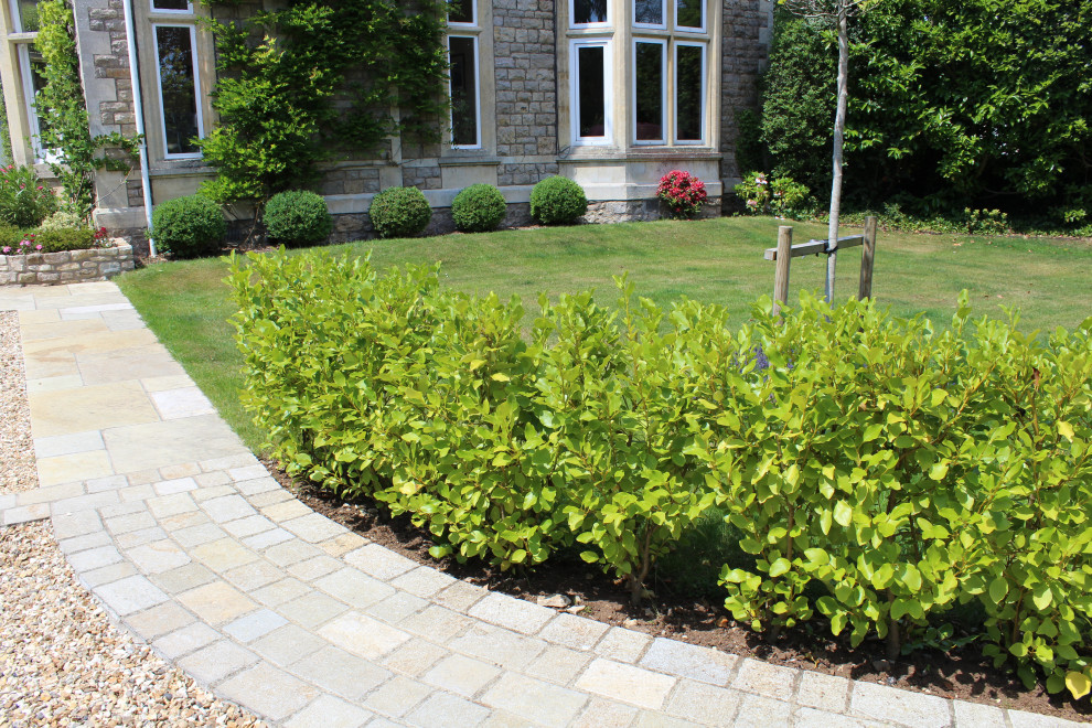 Victorian Front Garden With Long Gravel Drive - Victorian - Landscape ...